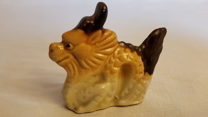8 MEI TAO Porcelain Chinese Zodiac Animal Figurines - Etsy
