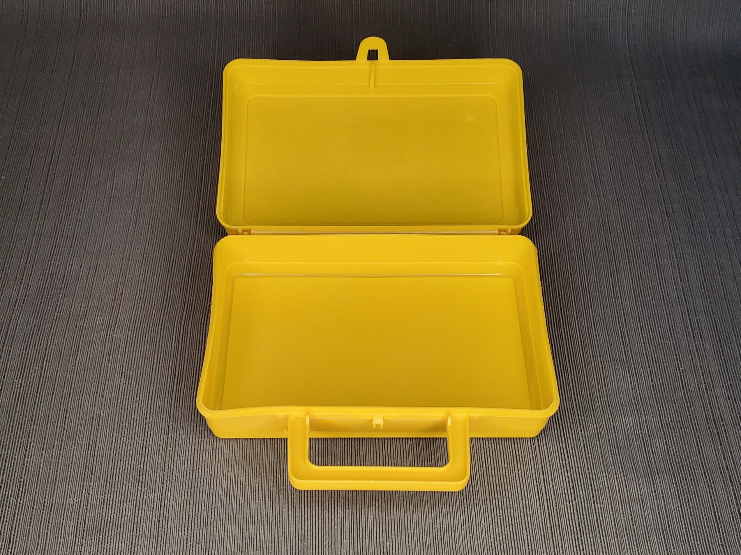 Vintage 1980s Burger King Yellow Lunch Box rare - Etsy