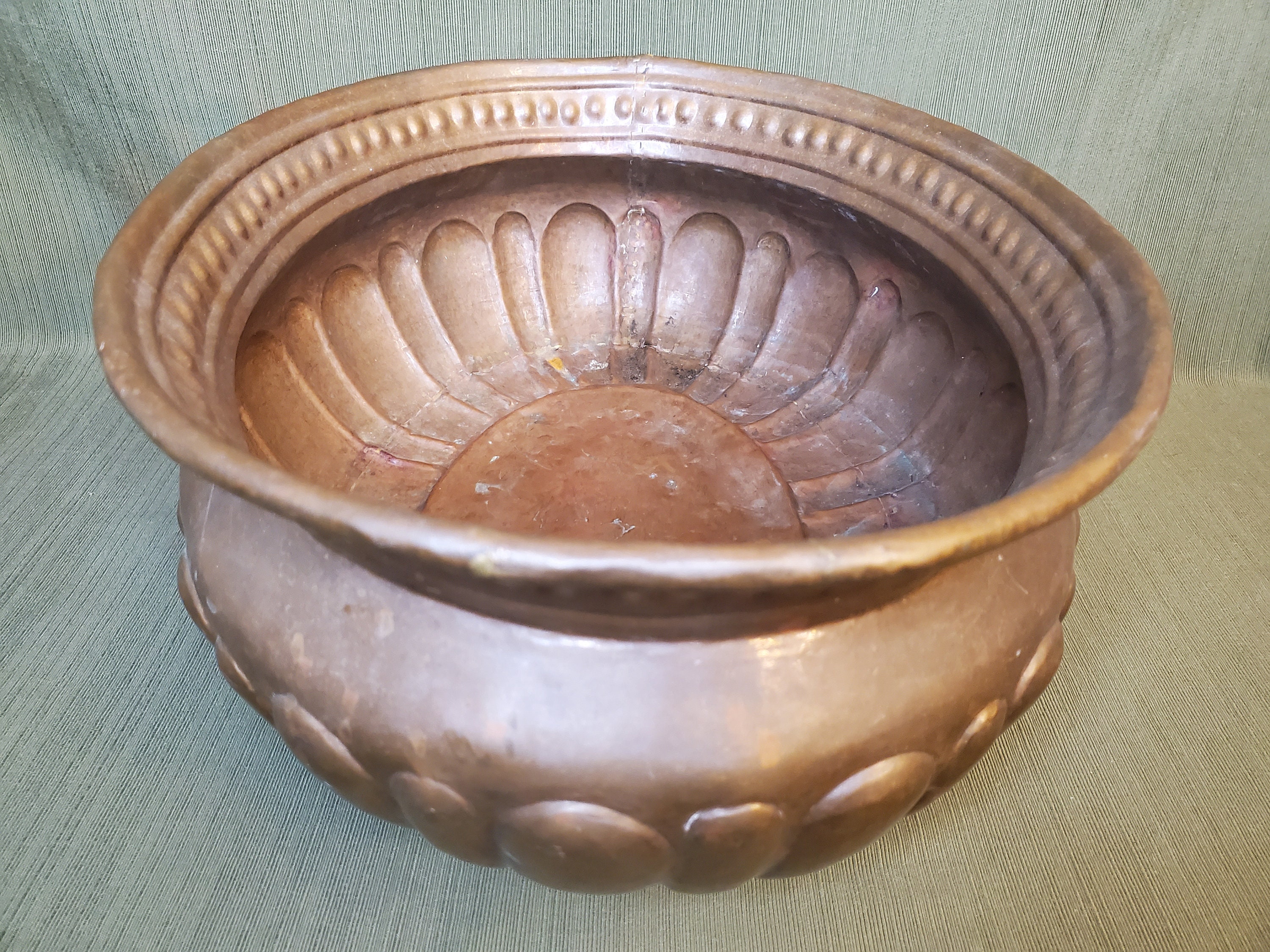 Solid Copper Vessel XXL Houston International Trading Inc. - Etsy