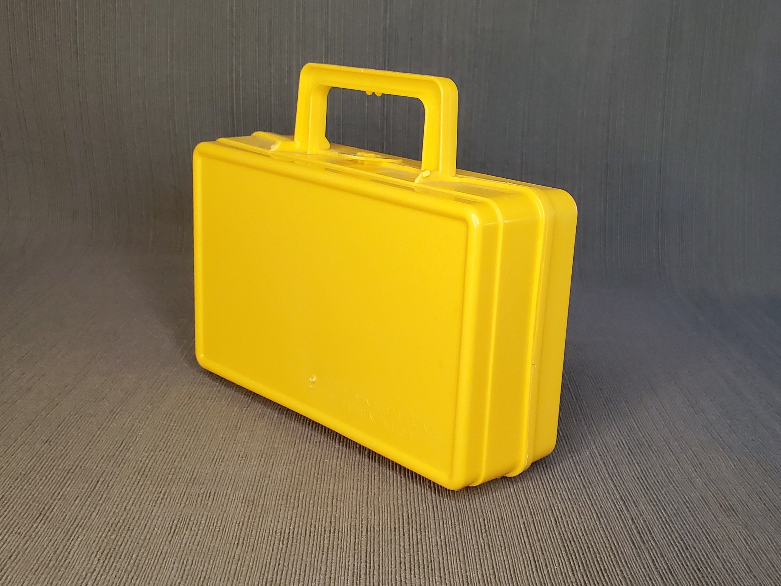 Vintage 1980s Burger King Yellow Lunch Box rare - Etsy
