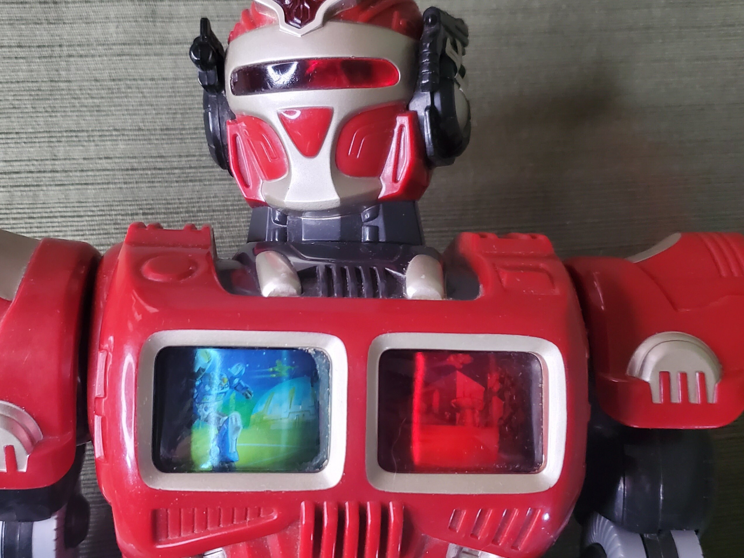 HAP-P-KID Robot Toy Turbo Fighter 15 Tall Lights, Sounds - Etsy