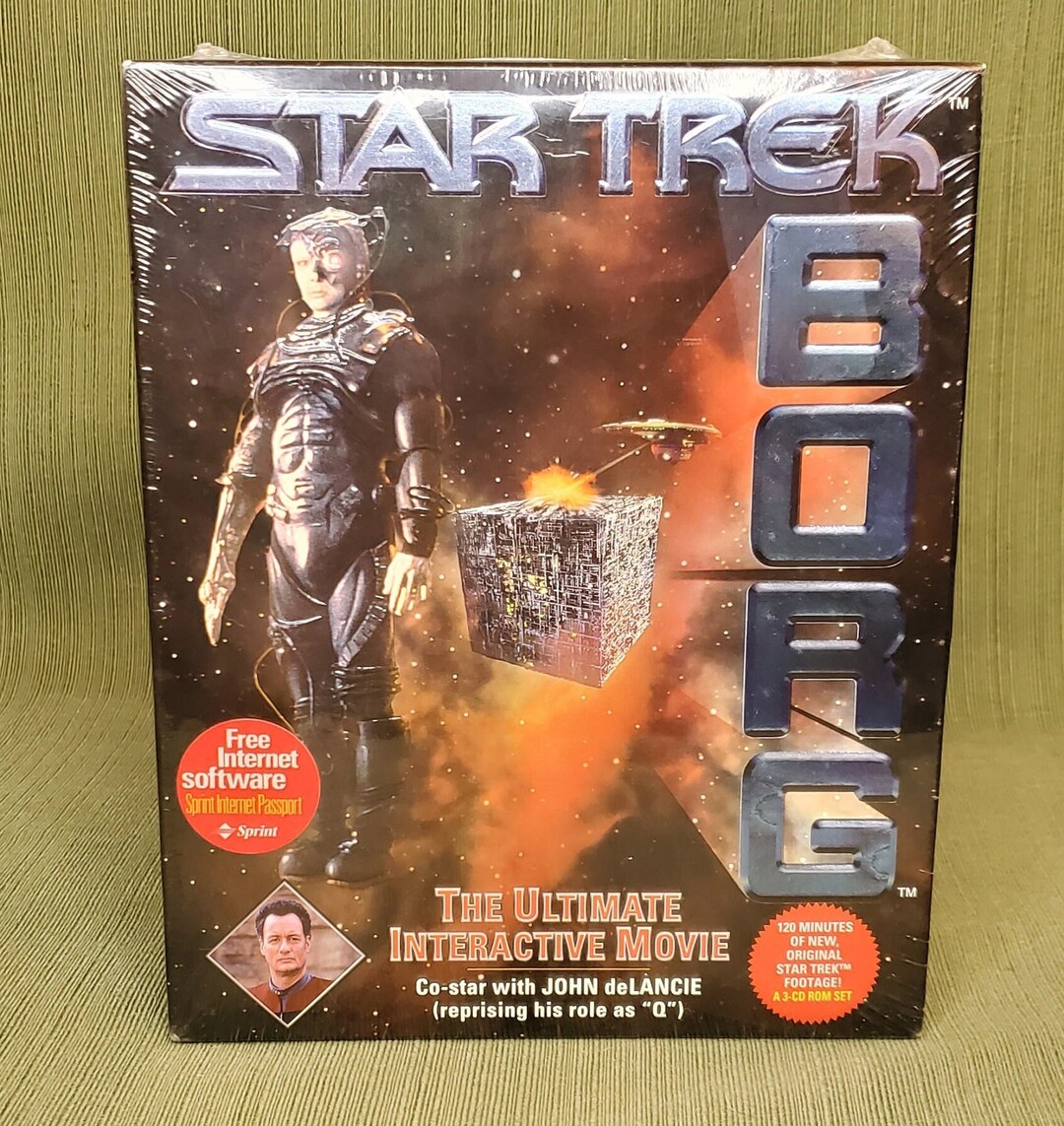 1996 Star Trek Borg PC Big Box Factory Sealed Brand New - Etsy