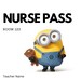 Teacher Classroom Hall Pass Bundle, Minion Theme Hall Passes, Cute Hall ...