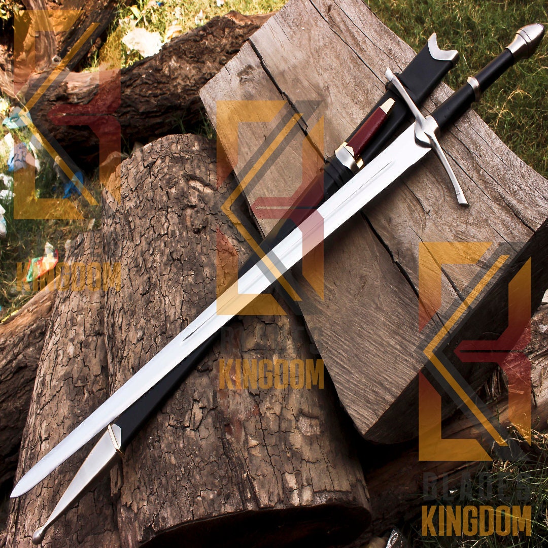 Handmade Aragorn Strider Ranger Sword With Knife Lord of Rings - Etsy