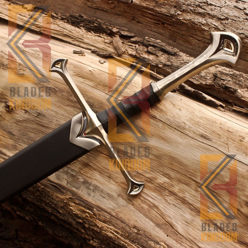 Handmade Anduril Sword of Narsil the King Aragorn Lord of the - Etsy