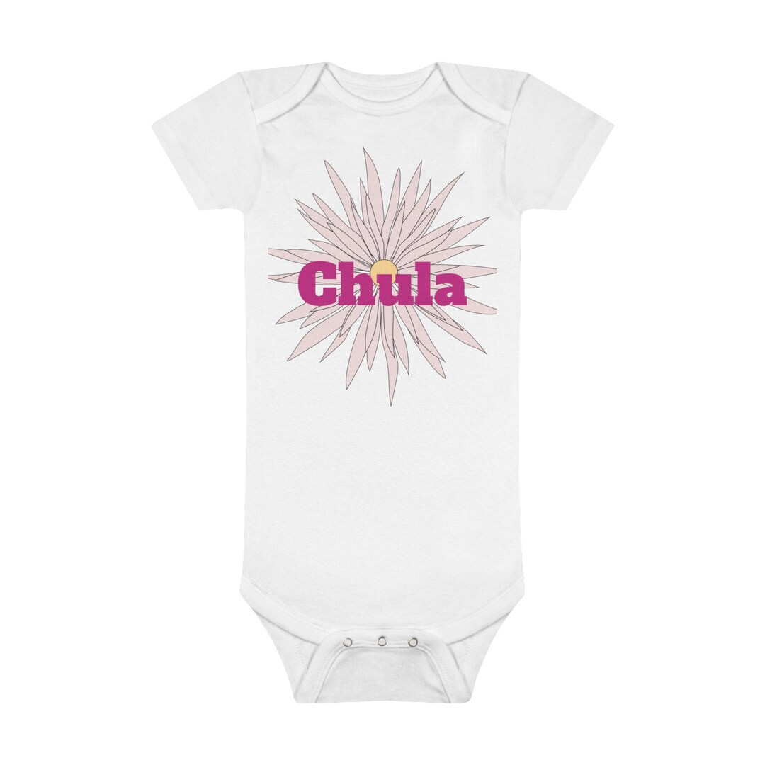 Flower Chula 2 Onesie® Organic Baby Bodysuit - Etsy