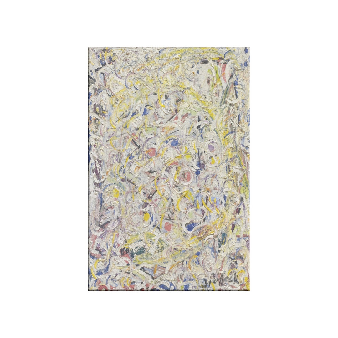 Shimmering Substance by Jackson Pollock Paintings Canvas Art - Etsy