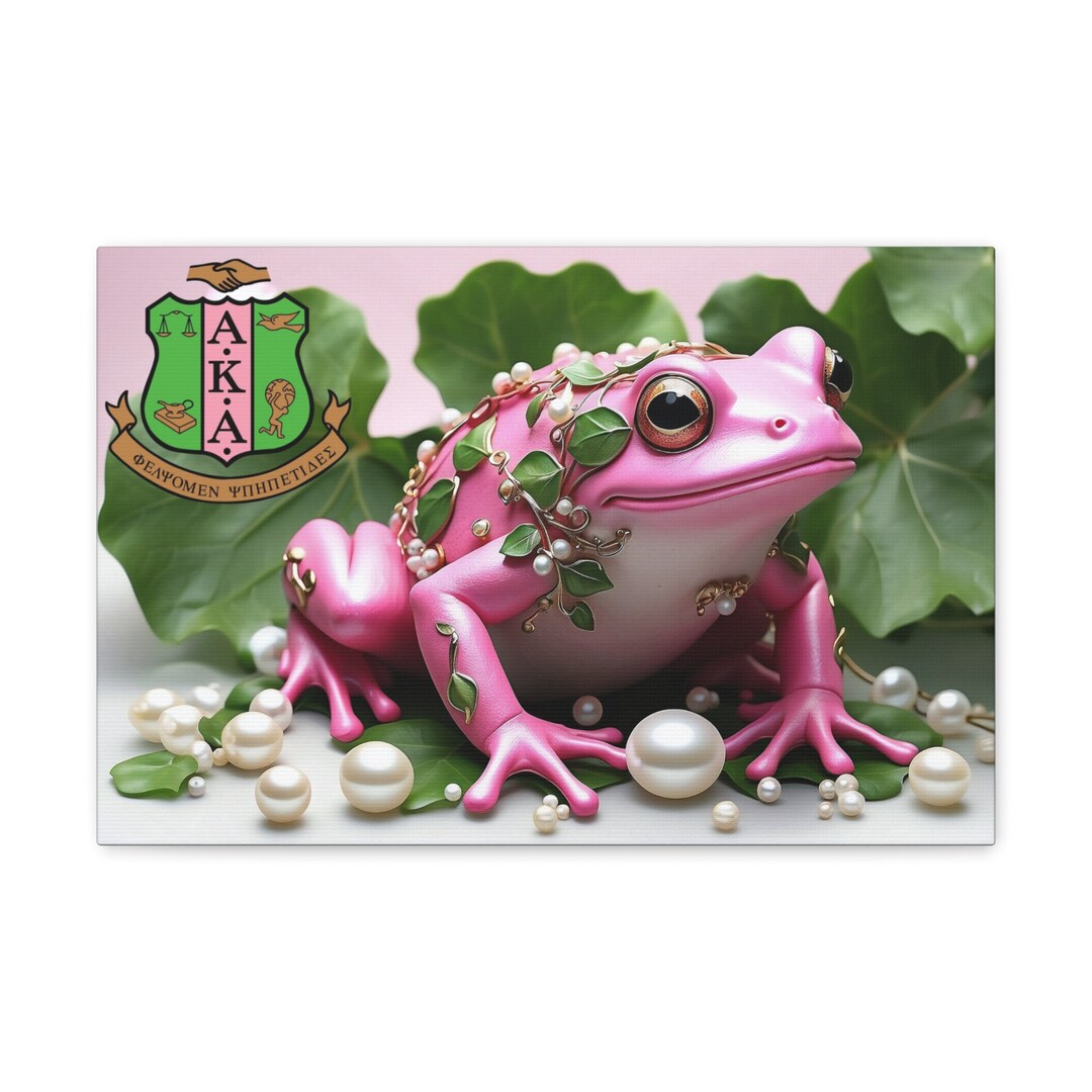 D9 Sorority Alpha Kappa Alpha AKA Canvas - Etsy