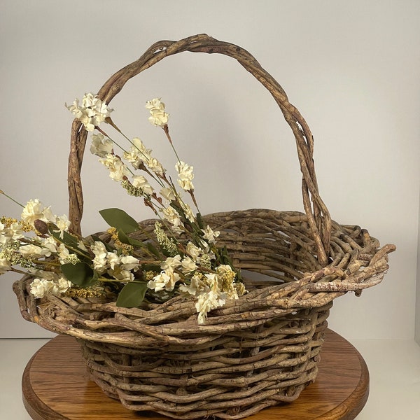 Primitive Basket - Etsy
