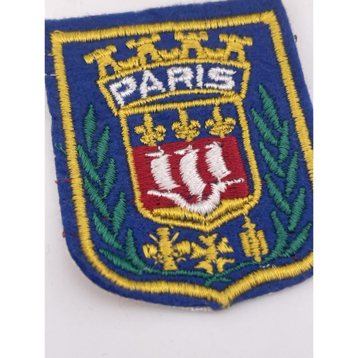 Paris France Coat of Arms Patch Badge Embroidered Sew on Flag Travel ...
