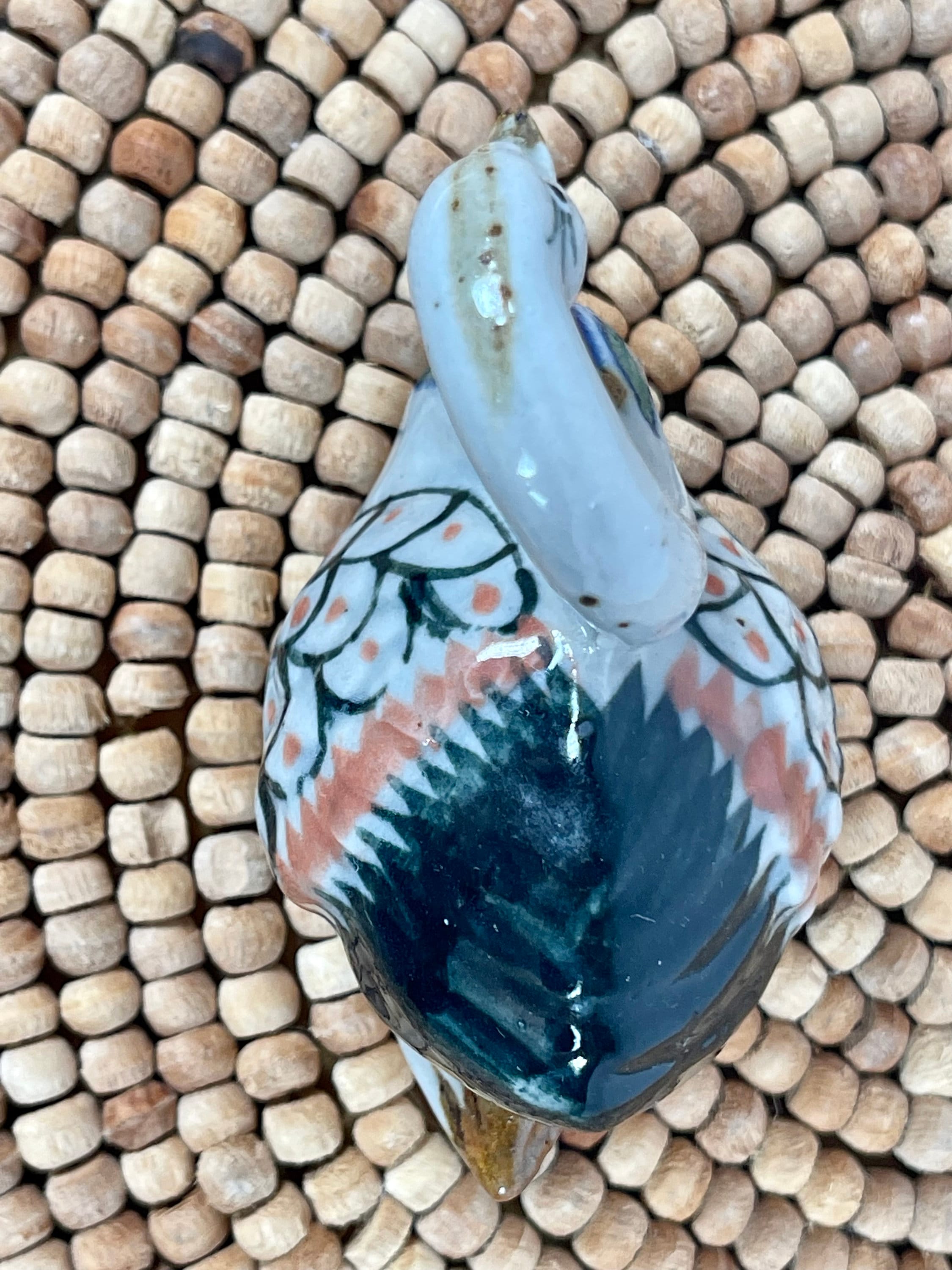 Tonala RARE Pottery Swan Signed Erandi Mexican Folkart - Etsy