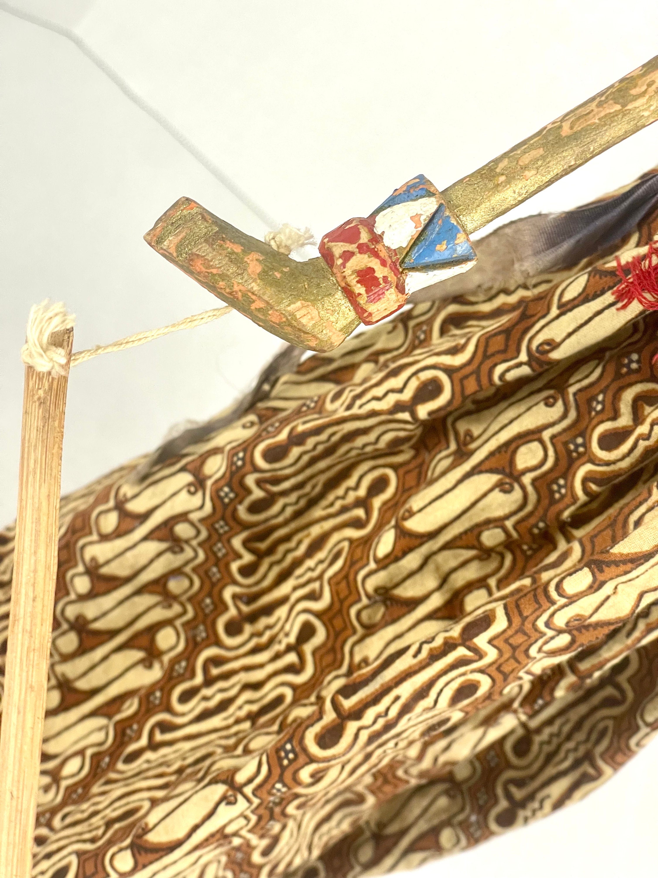 Vintage Wayang Golek Indonesian and Balinese Theatre Puppet, Hand ...