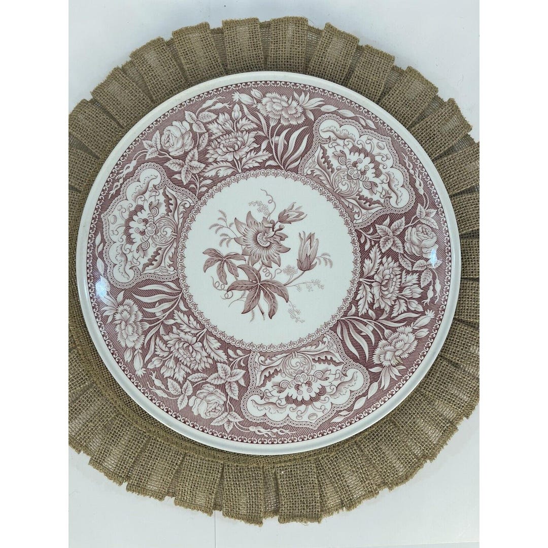 Vintage England Spode Archive Collection Georgian Series FLORAL Cake ...