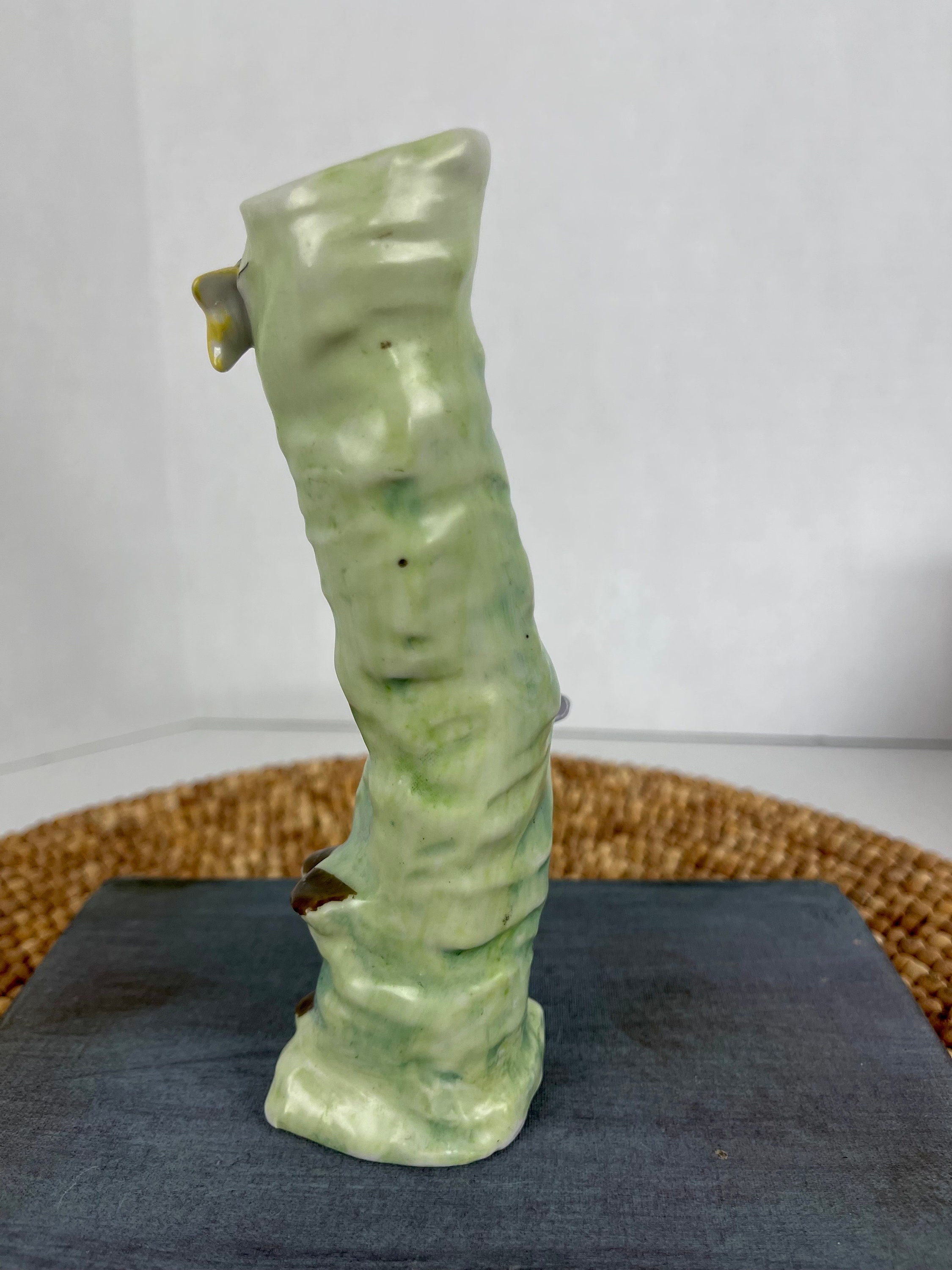 RARE Vintage Japan Bunny Rabbit Fly Tree Vase, Animal Figural Hand ...