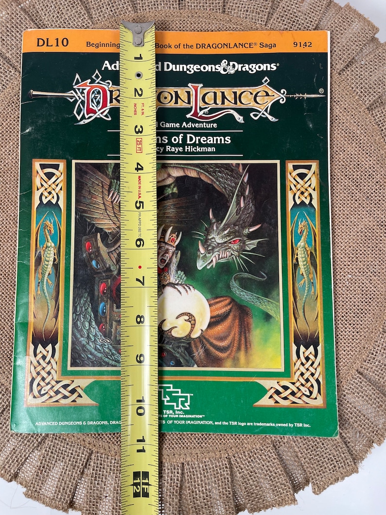 Advanced Dungeons and Dragons DL10 Dragons of Dreams by Hickman, 1985 ...