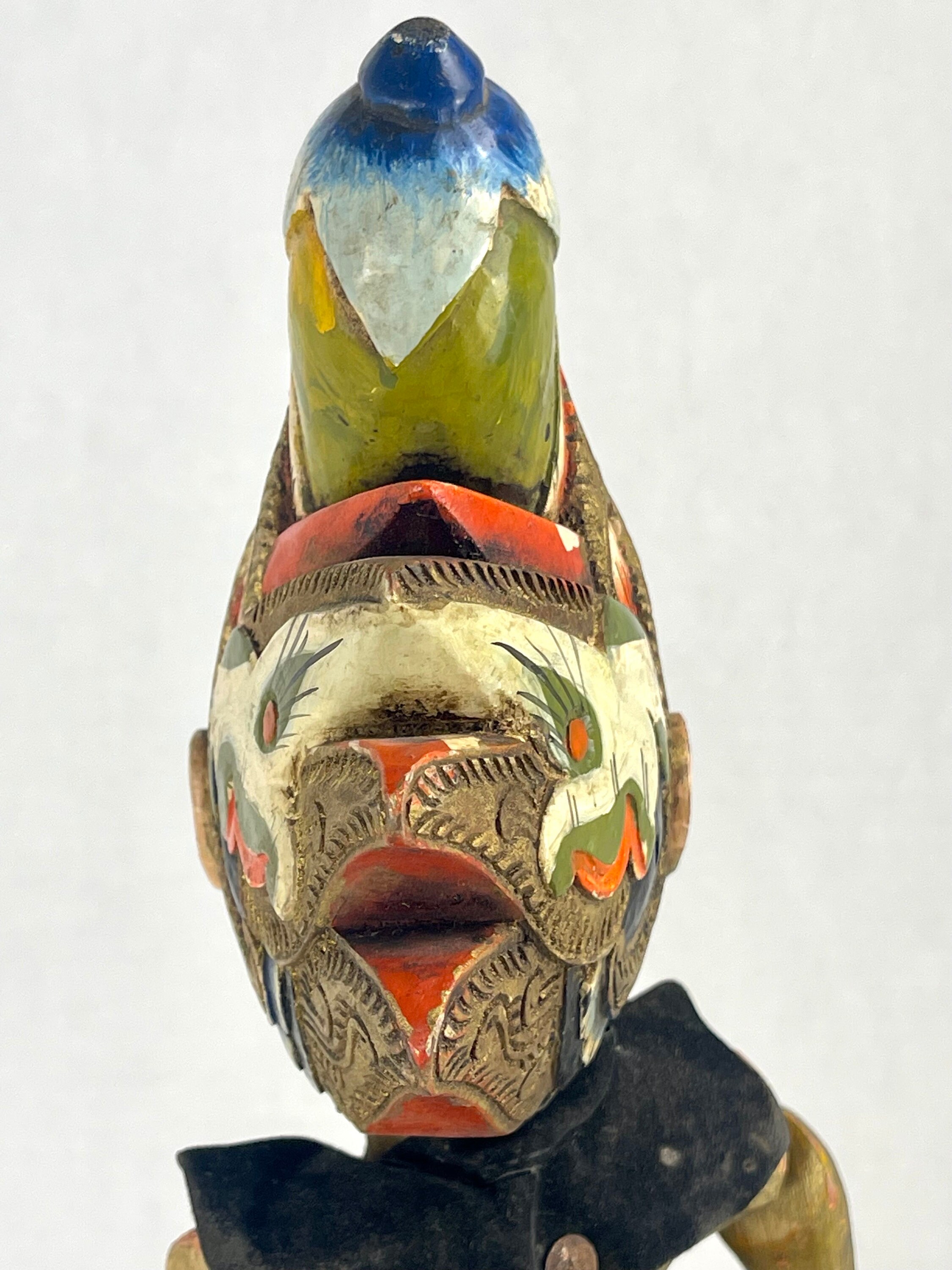 Vintage Wayang Golek Indonesian and Balinese Theatre Puppet, Hand ...