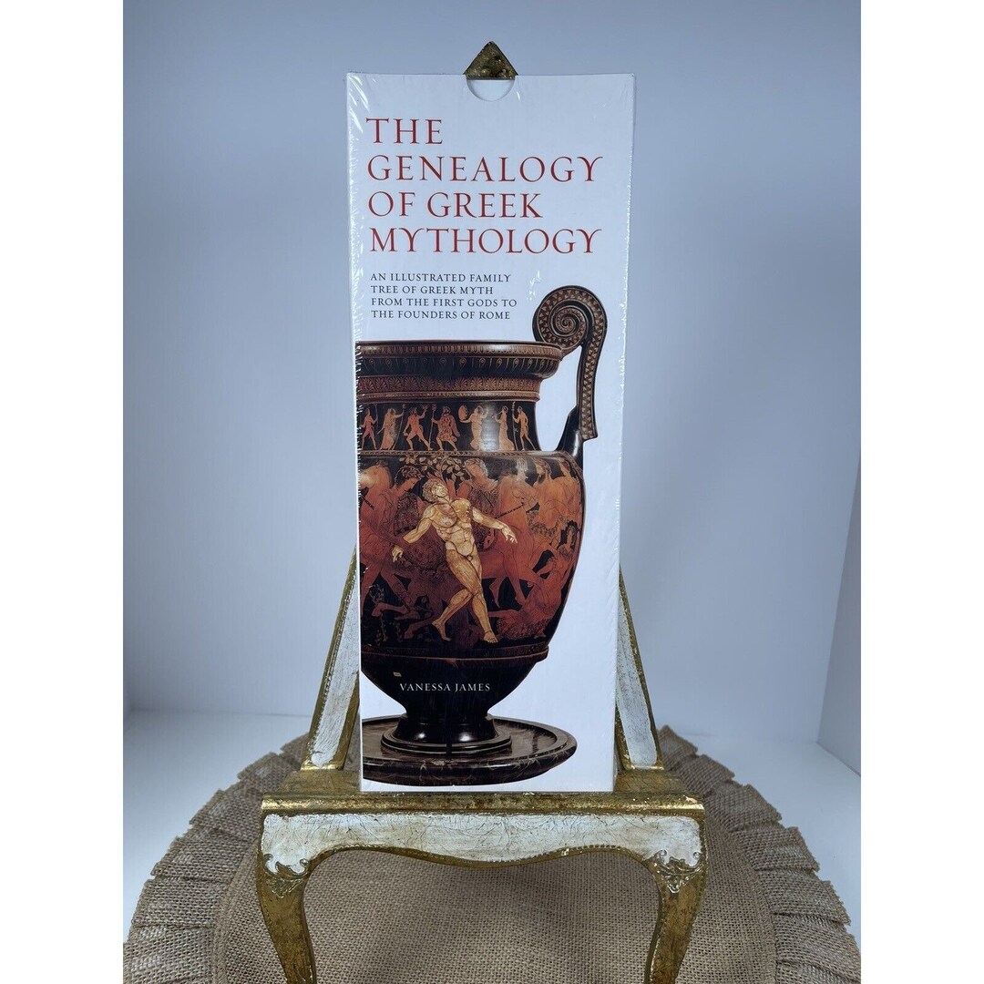 Vintage Genealogy of Greek Mythology by Vanessa James New Sealed 17 ...