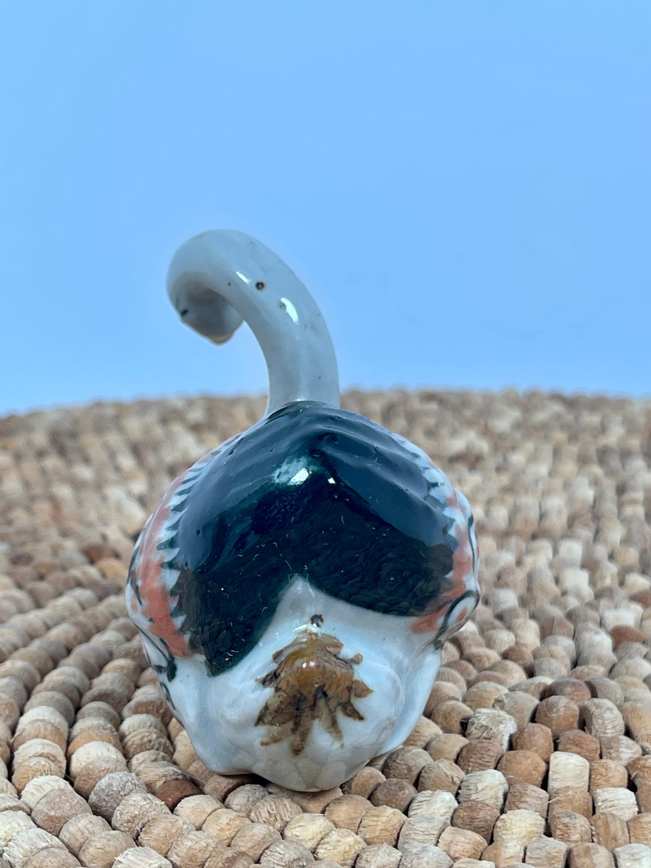 Tonala RARE Pottery Swan Signed Erandi Mexican Folkart Handpainted ...