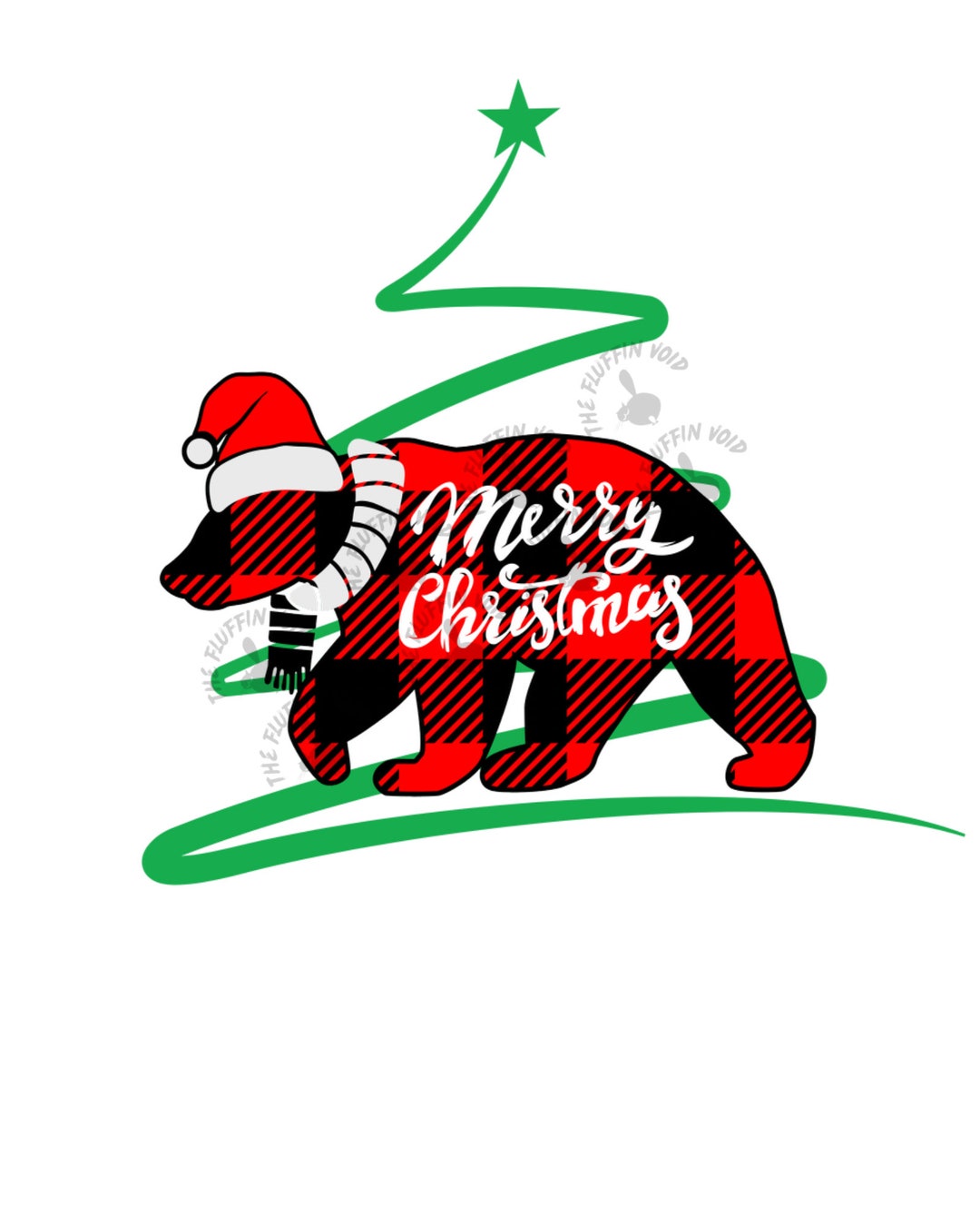 Plaid, Bear, Christmas, Svg, Png, Pdf, Sublimation, Art, Instant ...