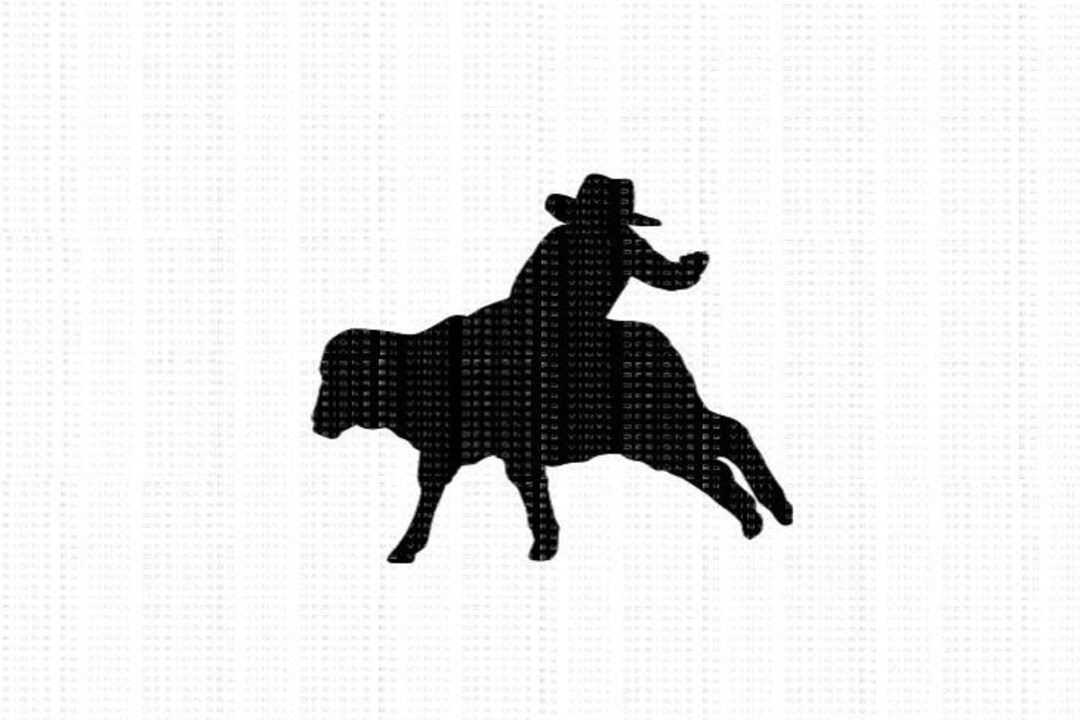 Mutton Bustin-mutton Buster-vinyl Decal-name Decal-personalized Decal ...