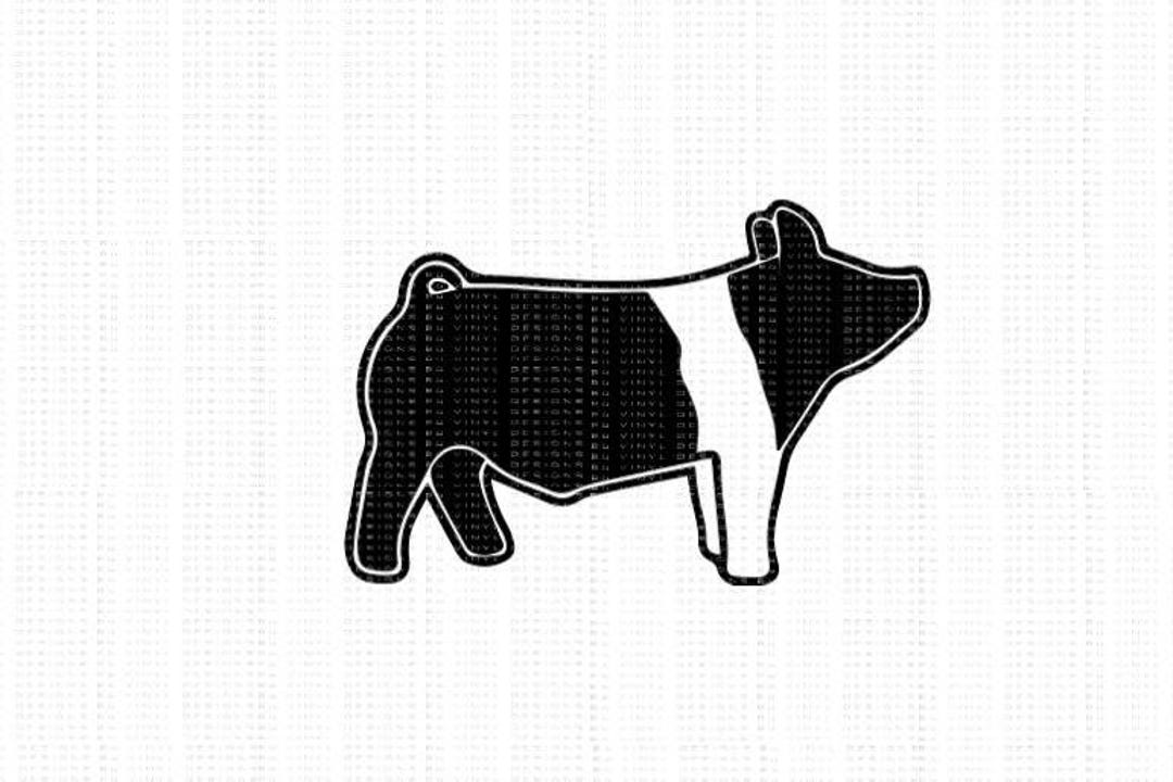 Hampshire Show Pig-show Pig-jackpot Pig-tumbler Decal- Personalized ...