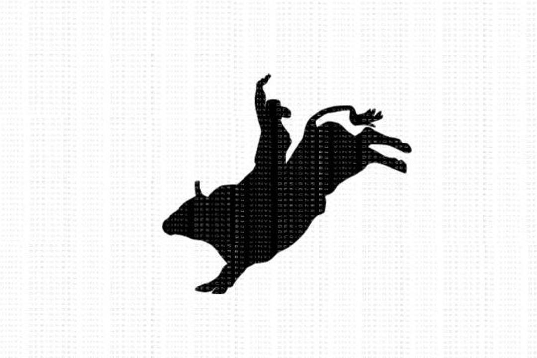 Bull Rider-bull Riding-vinyl Decal-name Decal-personalized Decal ...