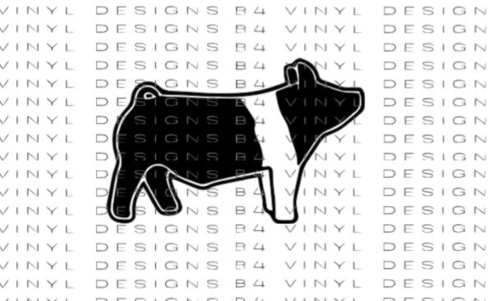 Hampshire Show Pig-show Pig-jackpot Pig-tumbler Decal Personalized ...