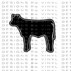 Calf-jackpot Calf-vinyl Decal-name Decal-personalized Decal Custom ...