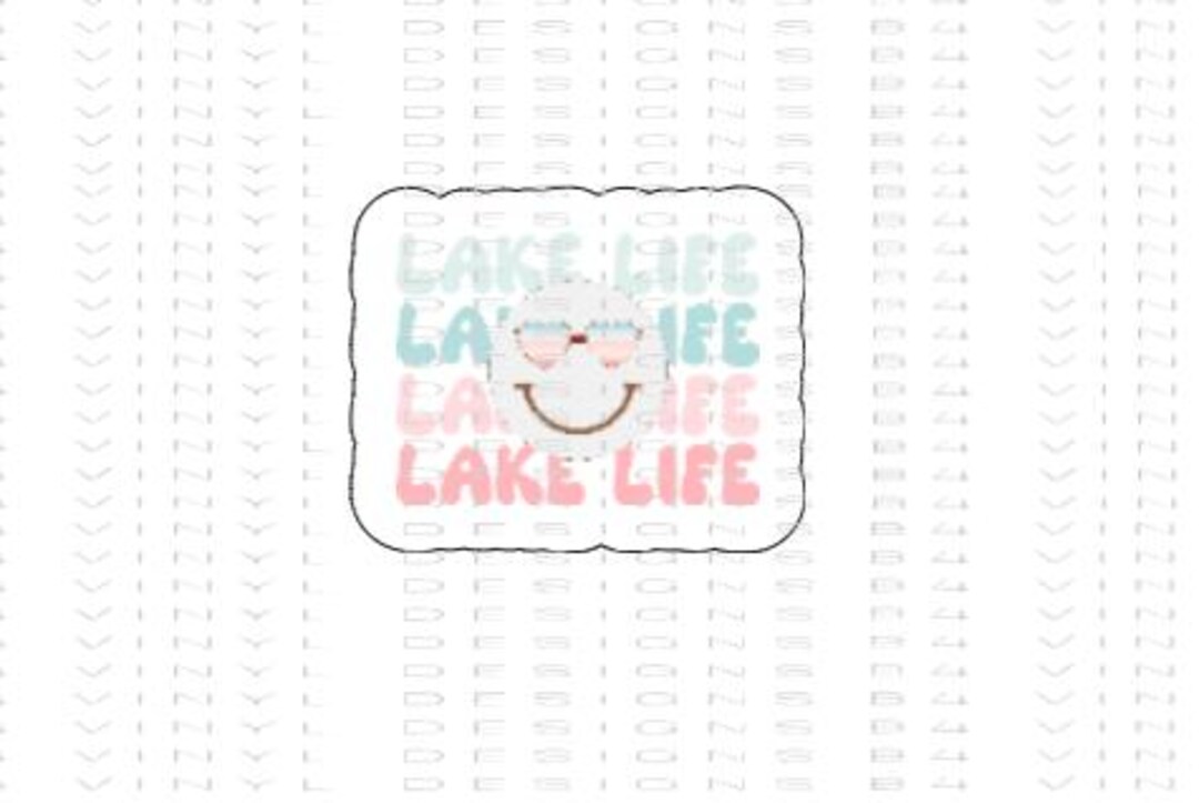 Lake Life Sticker-lake Life- Lake Stickers-vinyl Decal-name Decal ...