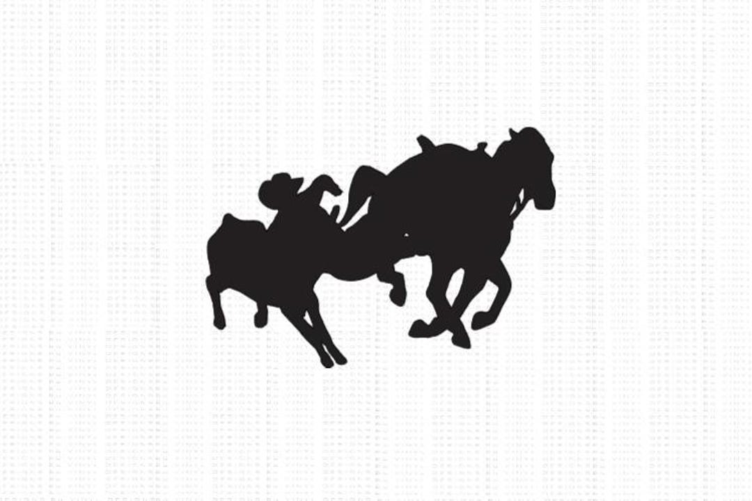 Steer Wrestler-rodeo Event-vinyl Decal-name Decal-personalized Decal ...