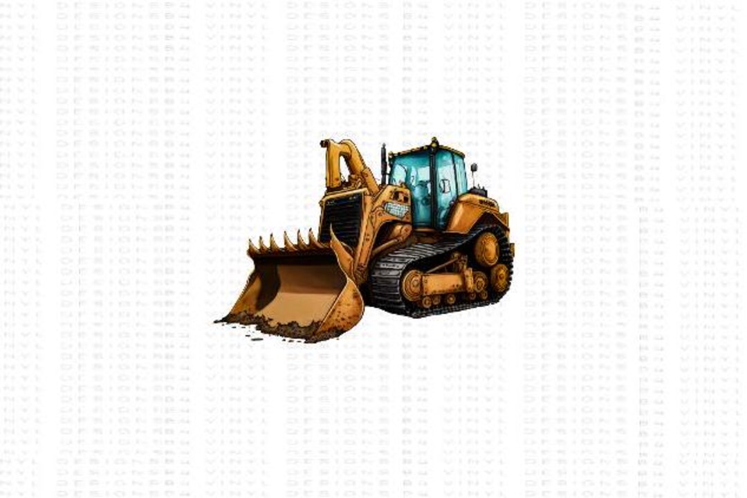 Bulldozer Sticker-boys Stickers-bulldozer-tractor Sticker-sticker ...