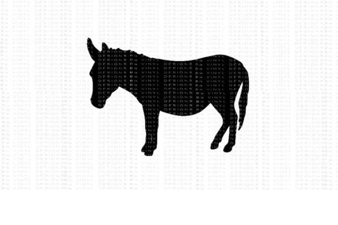 Donkey Decal-mini Donkey Decal-vinyl Decals-water Bottle Decals- Water ...