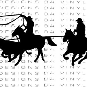 Team Ropers-team Roping-vinyl Decal-name Decal-personalized Decal ...