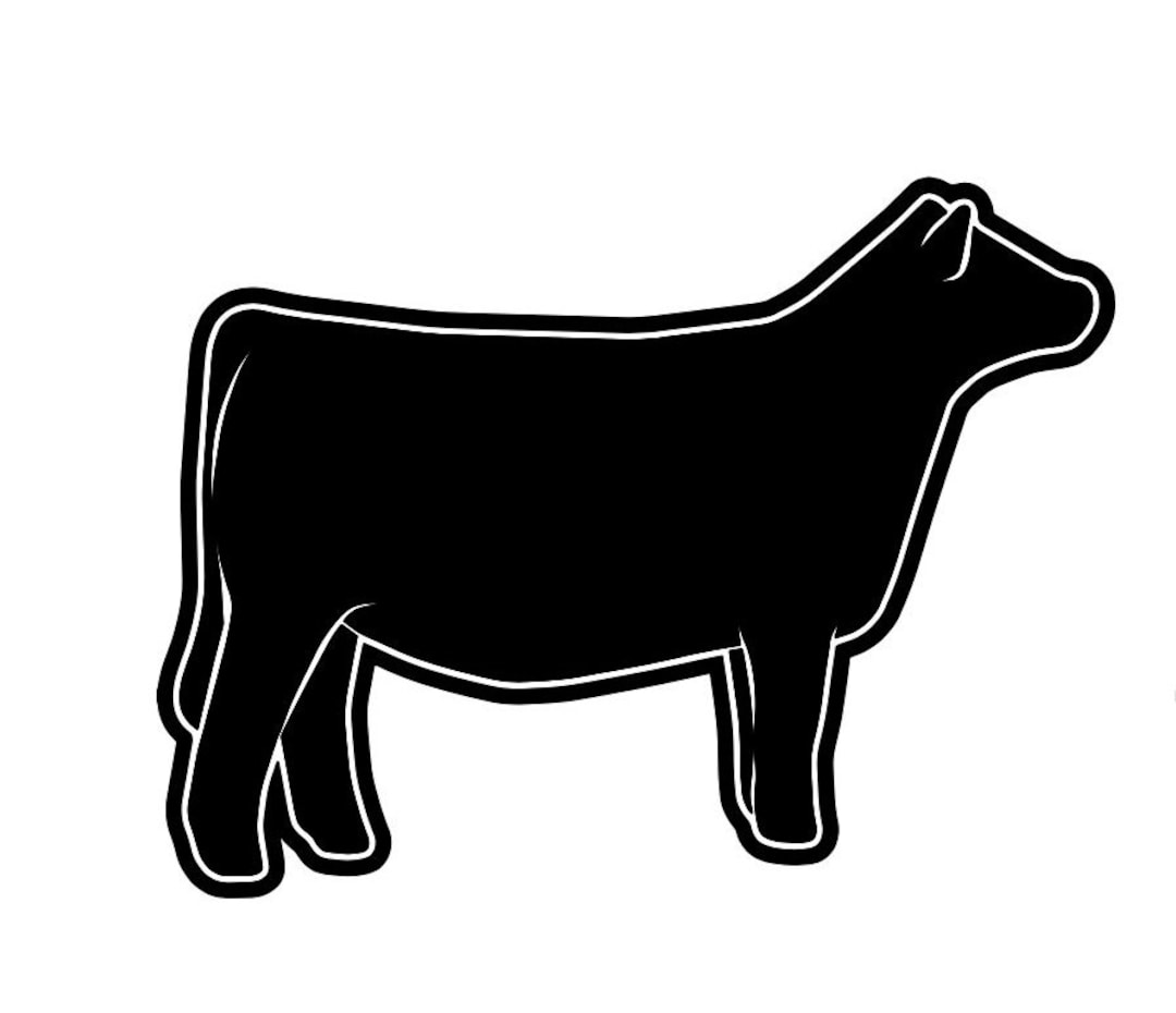 Show Heifer-heifer-vinyl Decal-name Decal-personalized Decal Custom ...