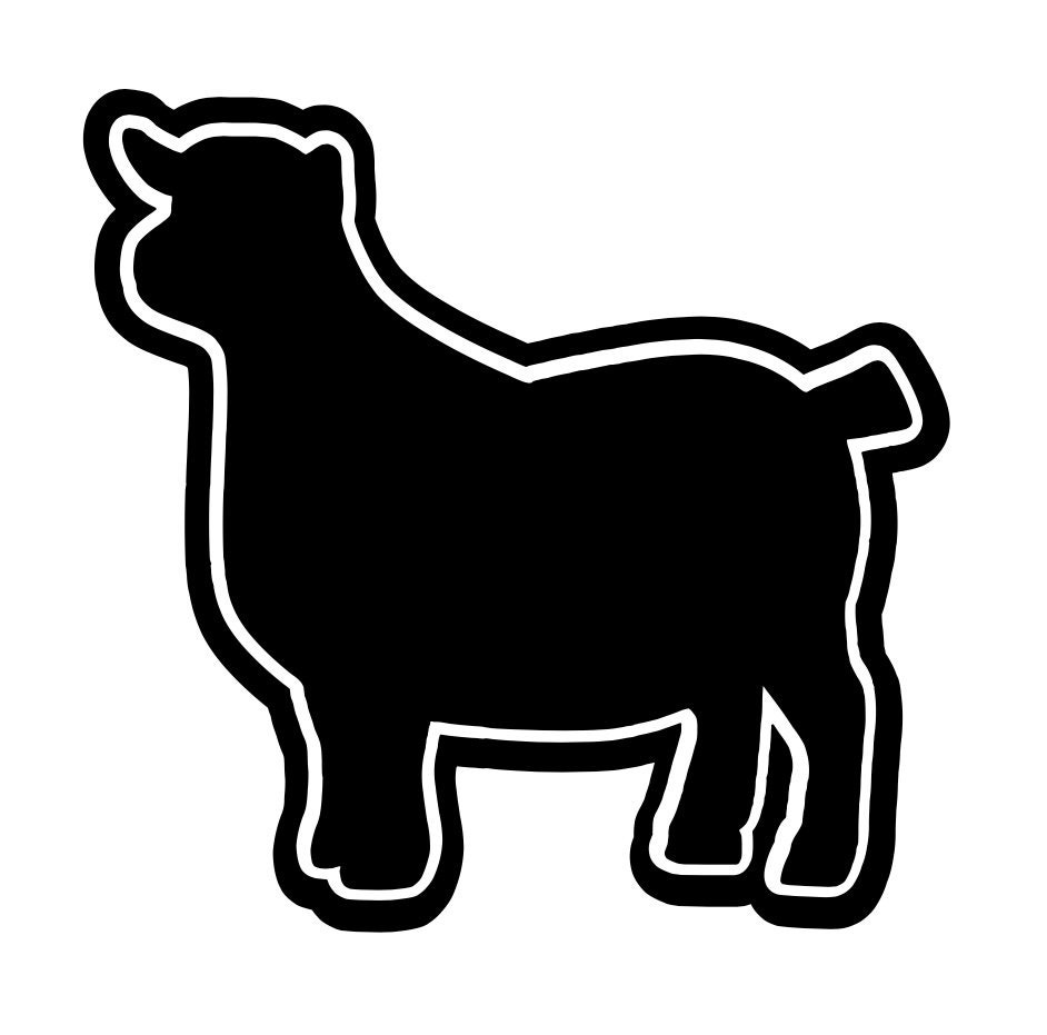 Pygmy Goat Goat-vinyl Decal-name Decal-personalized Decal - Etsy
