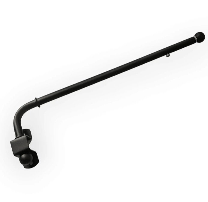 Black Adjustable Drapery Arm - Etsy