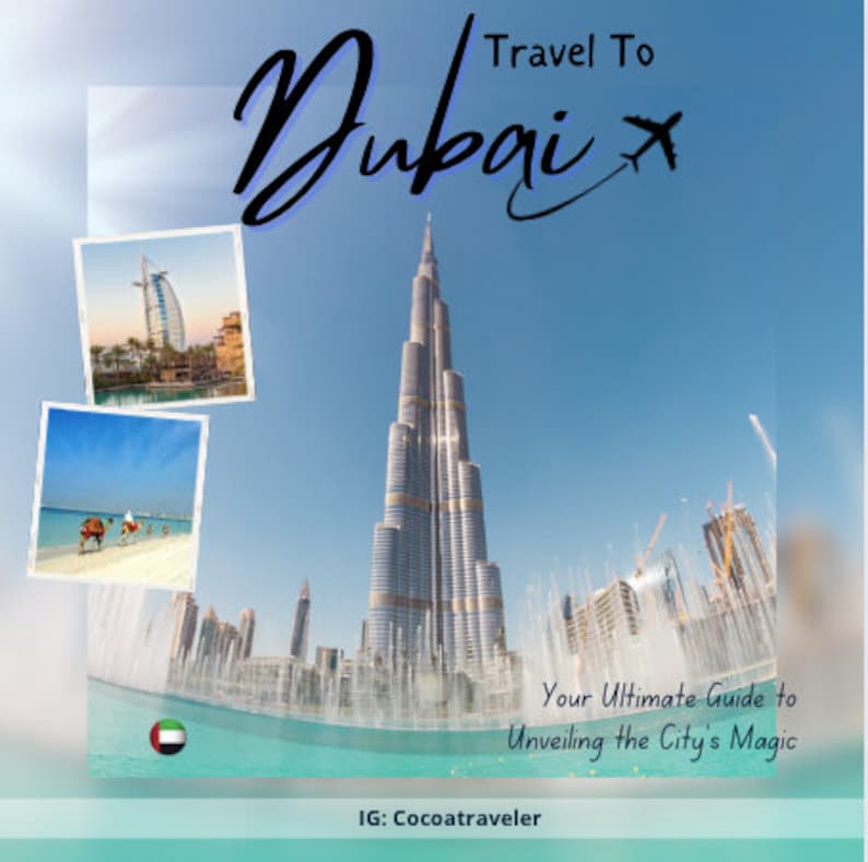 Dazzling Dubai: Your Ultimate Guide to Unveiling the City's Magic - Etsy