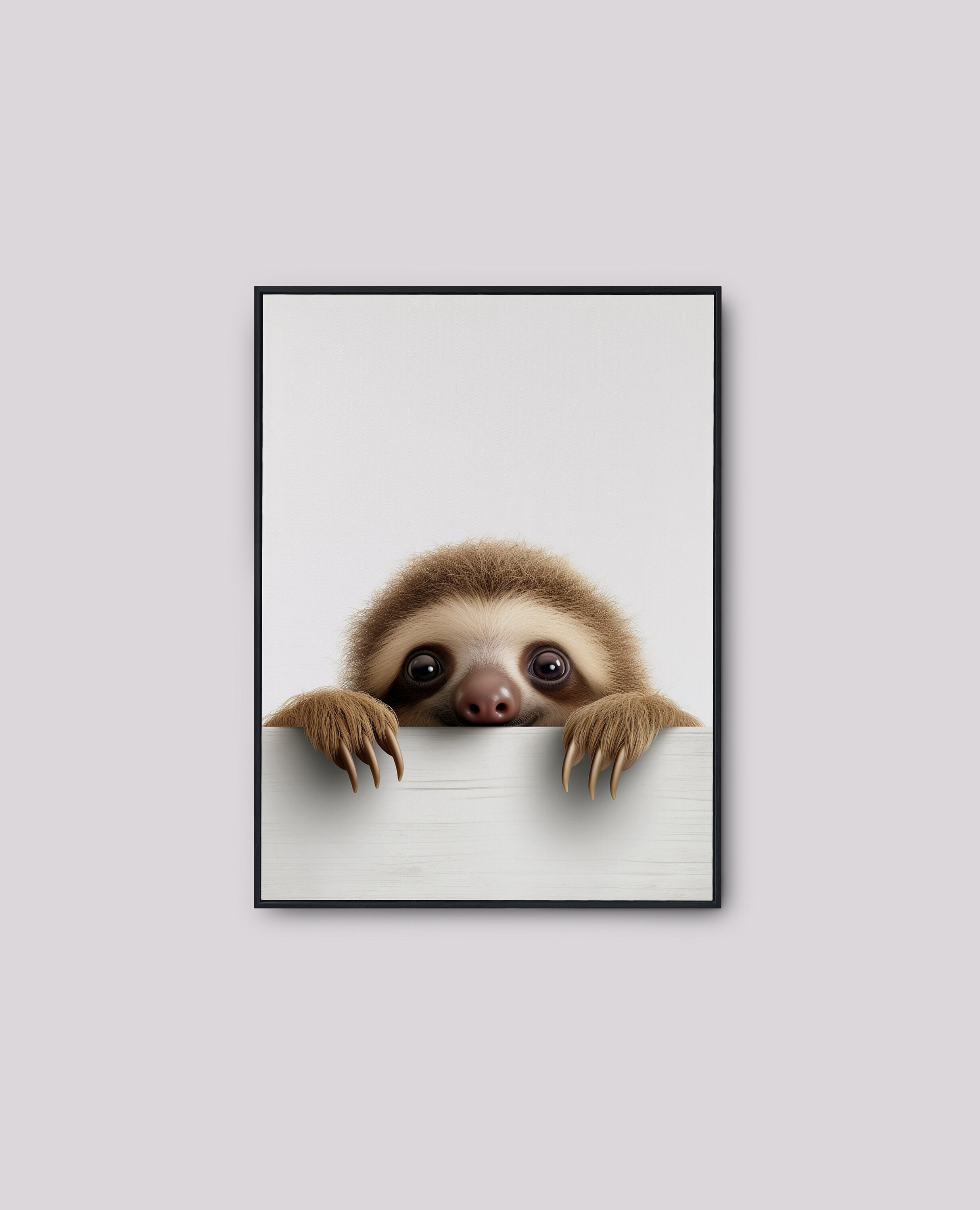 Adorable Baby Animals Poster Printable for Safari Baby Animal - Etsy