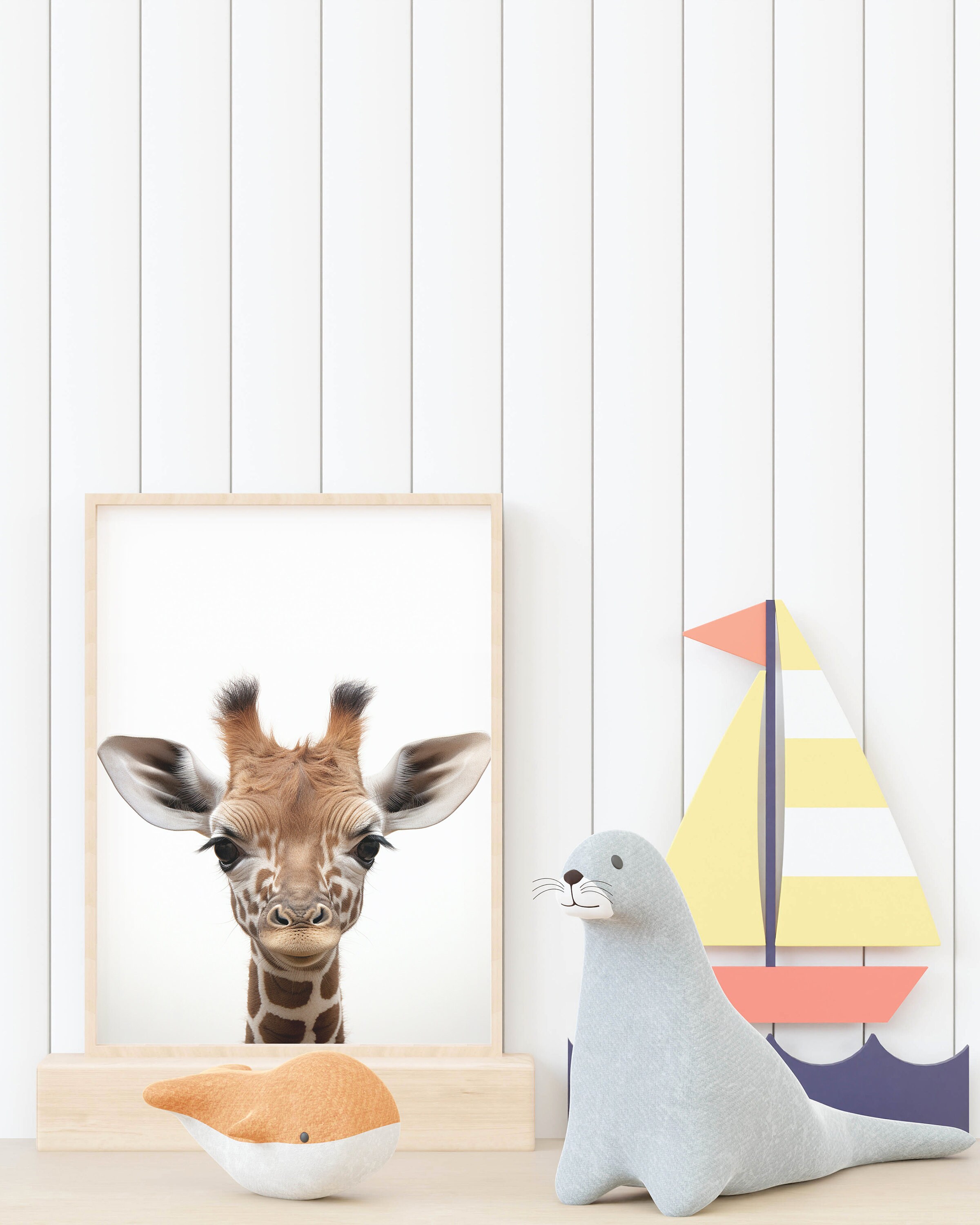 Adorable Baby Animals Poster Printable for Safari Baby Animal Prints ...