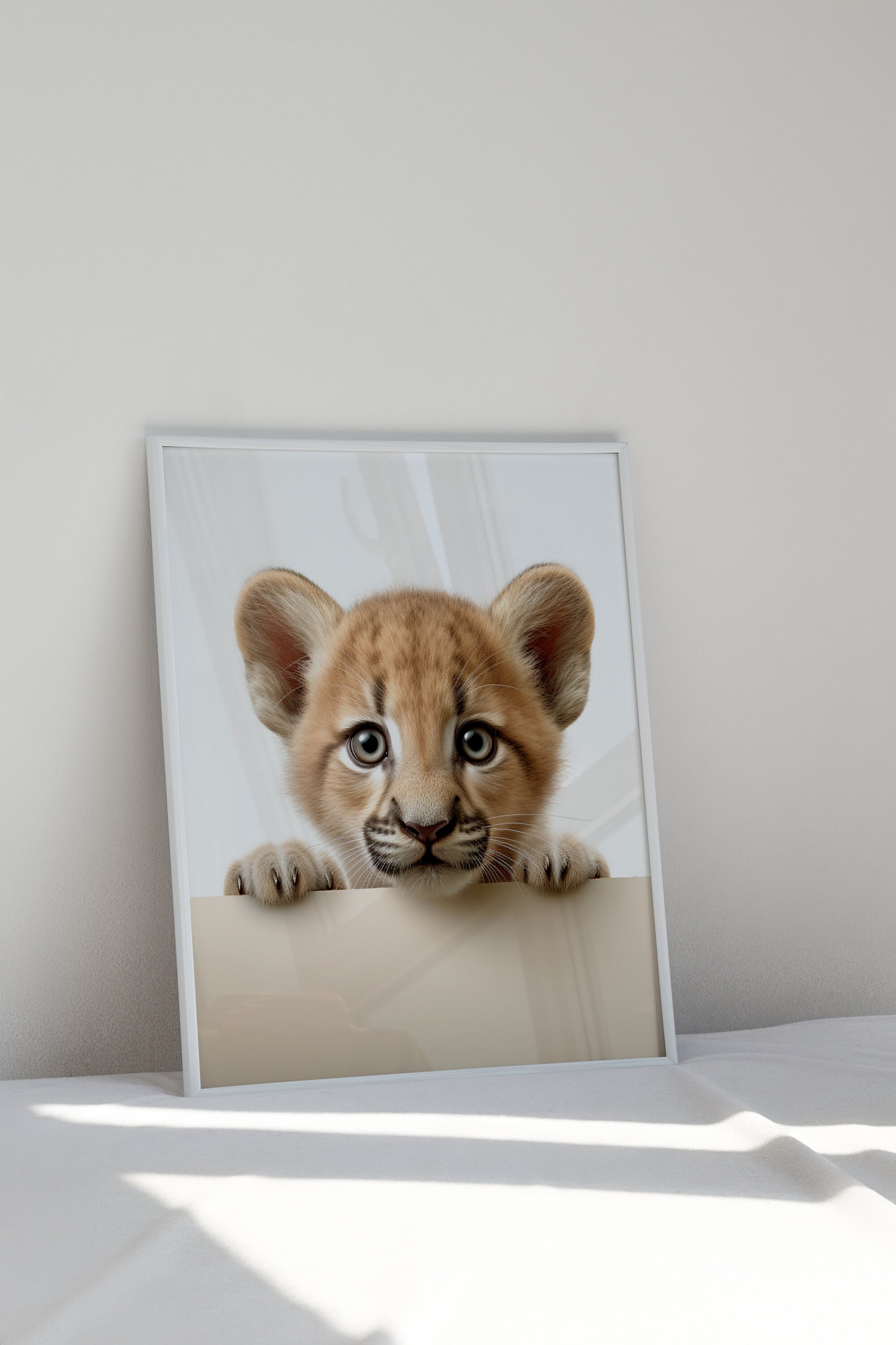 Adorable Baby Animals Poster Printable for Safari Baby Animal Prints ...