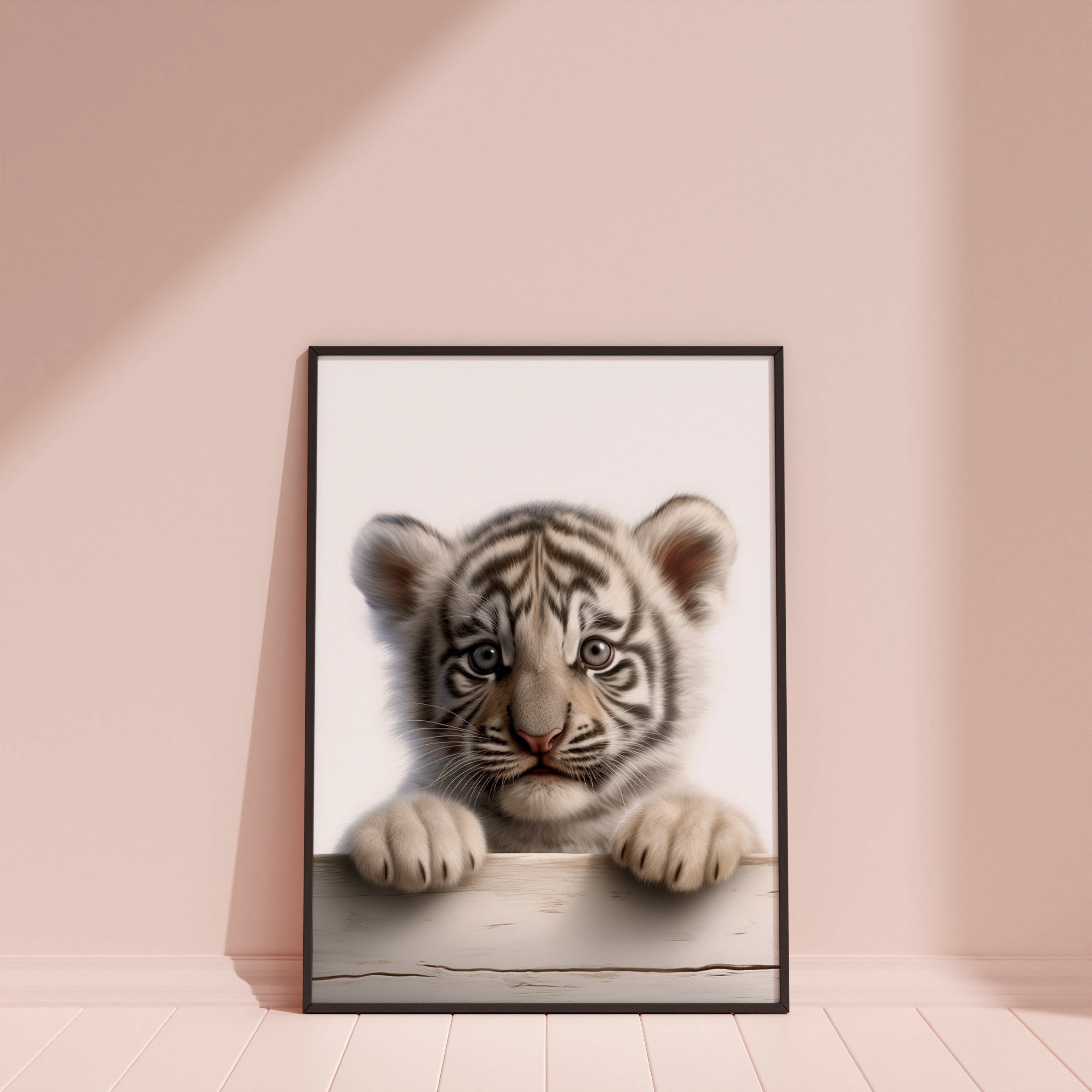 Adorable Baby Animals Poster Printable for Safari Baby Animal - Etsy