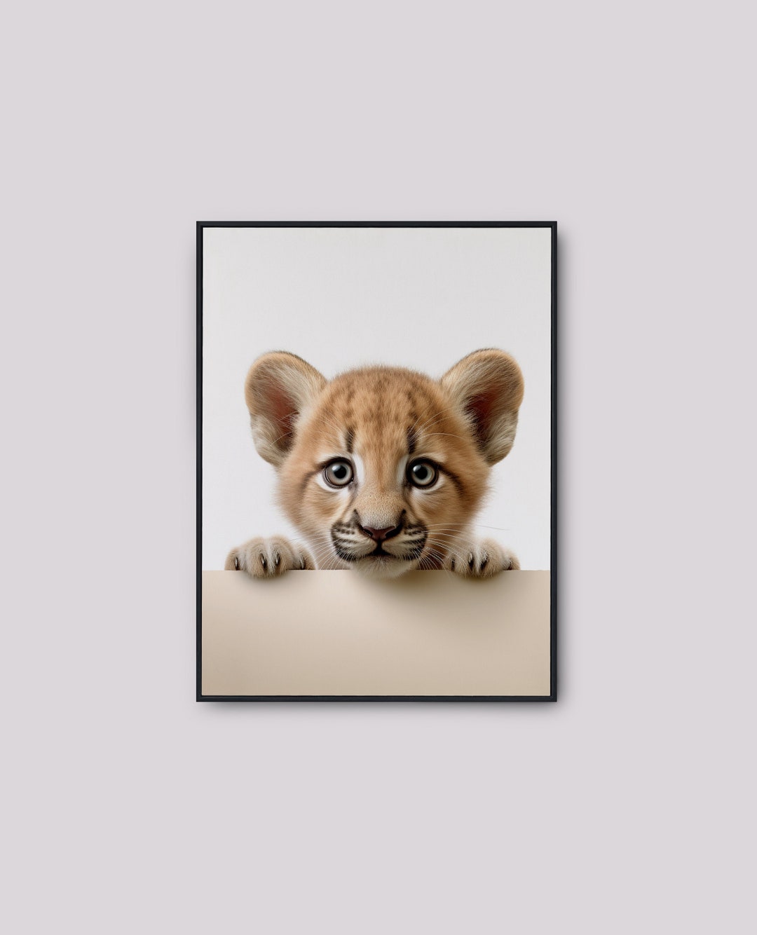 Adorable Baby Animals Poster Printable for Safari Baby Animal Prints ...