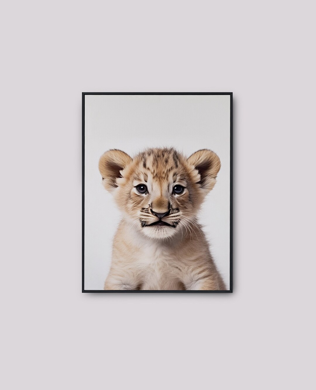 Adorable Baby Animals Poster Printable for Safari Baby Animal - Etsy