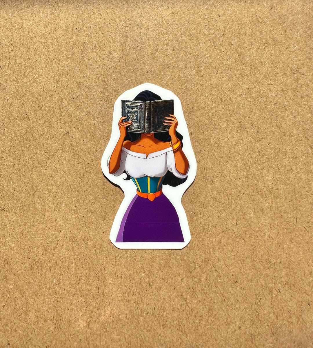 Gypsy Reading Sticker Set for Book Lovers | Vintage Inspired Reader ...