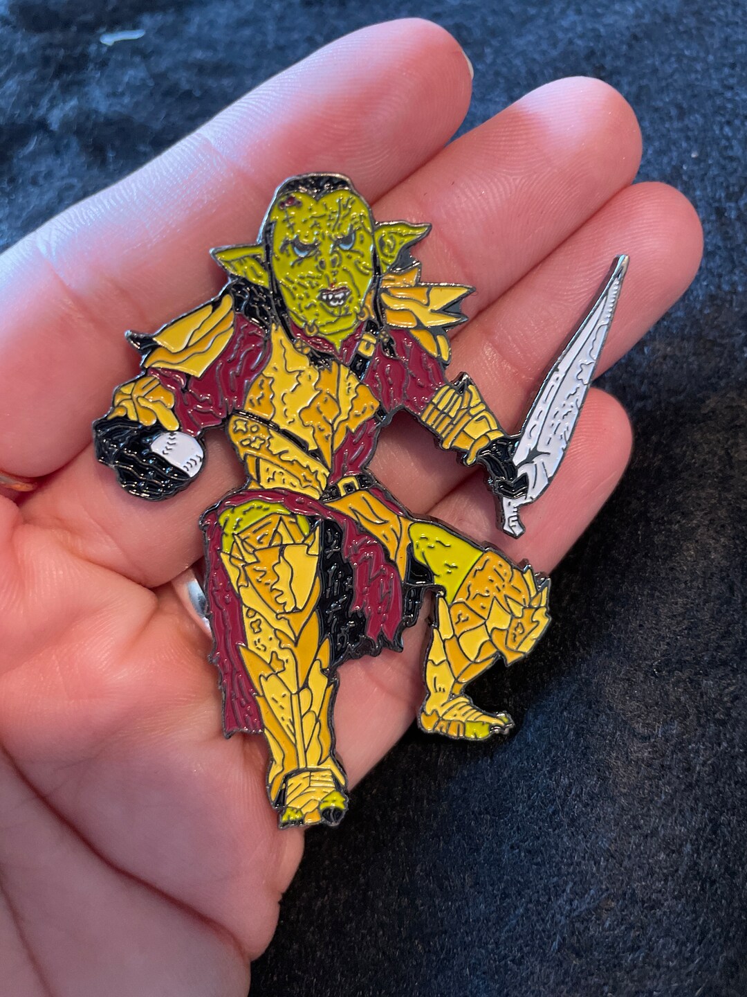 Set of 3 Troll Like 80s Style Baseball Pins - Etsy