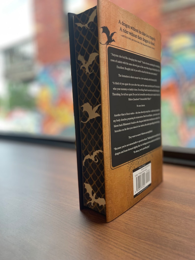 Fourth Wing Sprayed Edge Hardcover Book - Etsy