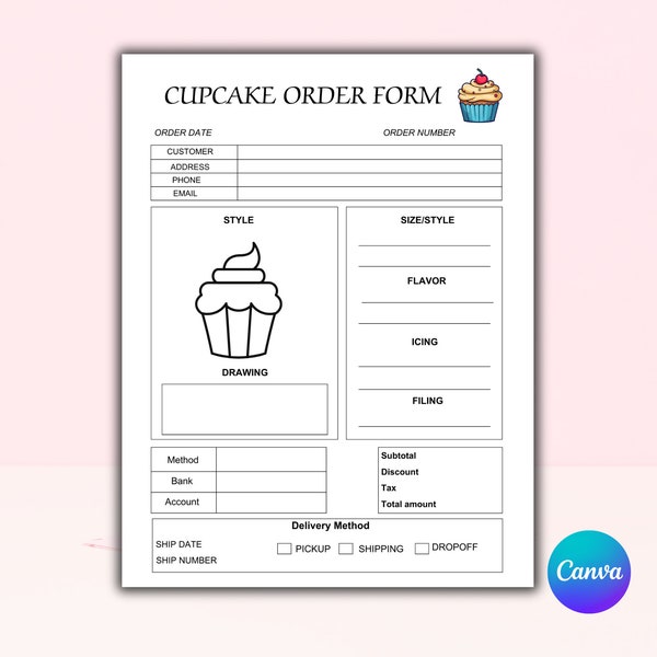 Cookie Order Form - Etsy