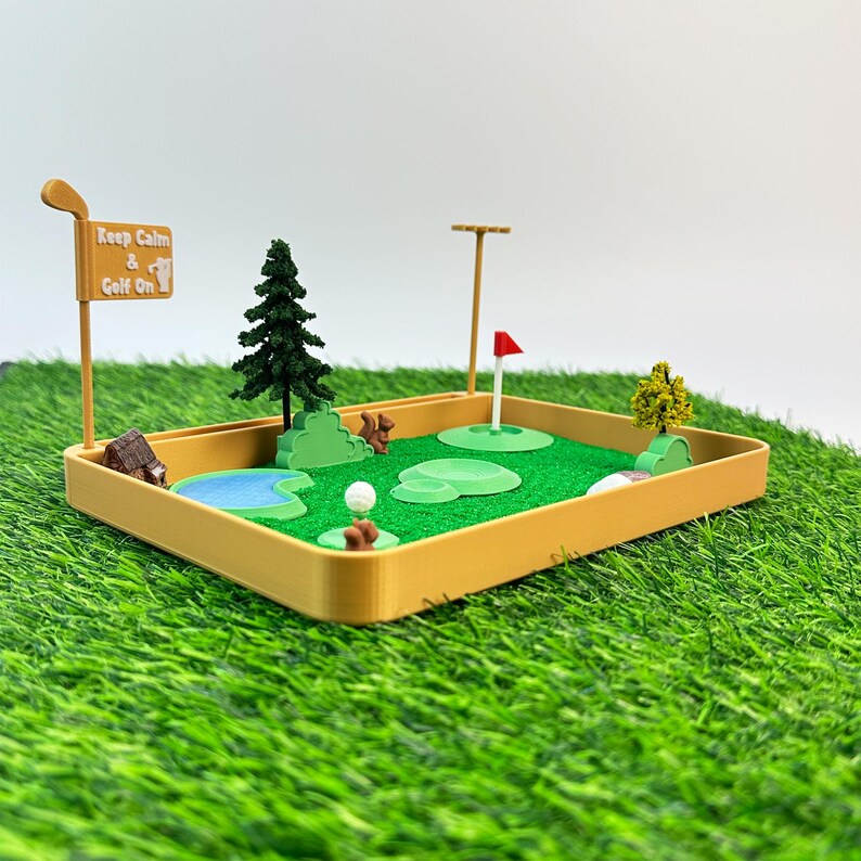Golf Zen Garden Unique Relaxing Desk Decor for Golf Lovers Stress ...