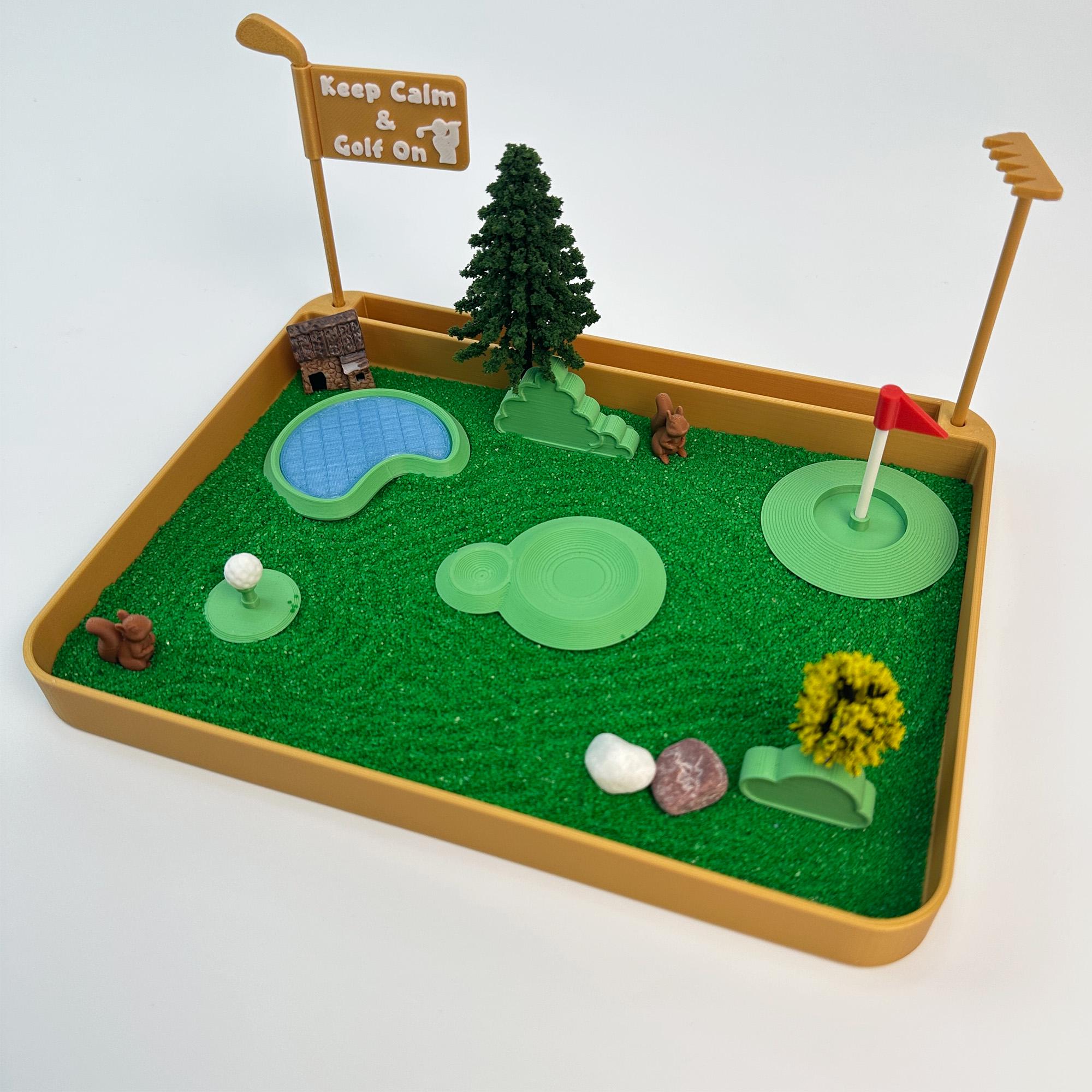 Golf Zen Garden Unique Relaxing Desk Decor for Golf Lovers Stress ...