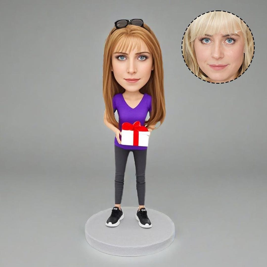 Custom Bobblehead From Photo, 3d Printed Figurine, Custom 3D Model ...
